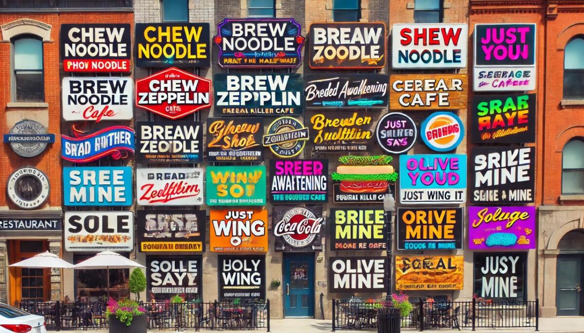 260+ Funny Restaurant Names That Aren’t Yet Taken | Slangsandnames